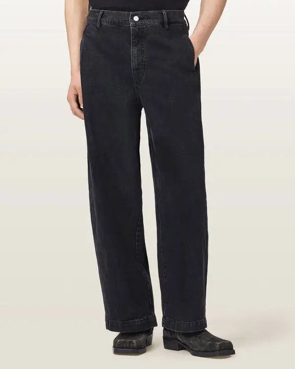 ALLSAINTS Raafi Barrel Leg Denim Jeans