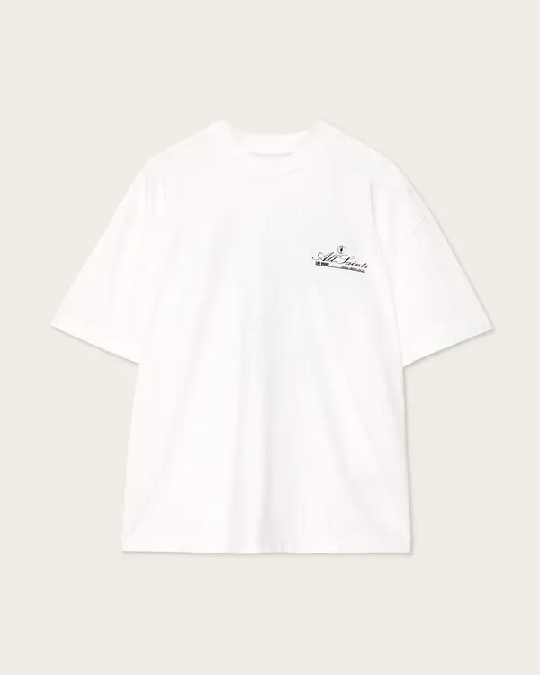 ALLSAINTS Skullcup Las Vegas Oversized Soccer T-shirt