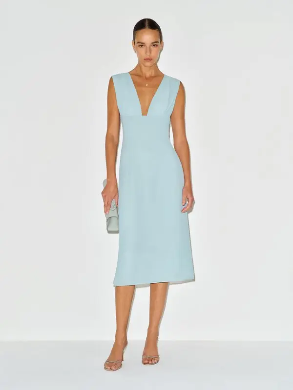 REFORMATION Kali Dress - Blue
