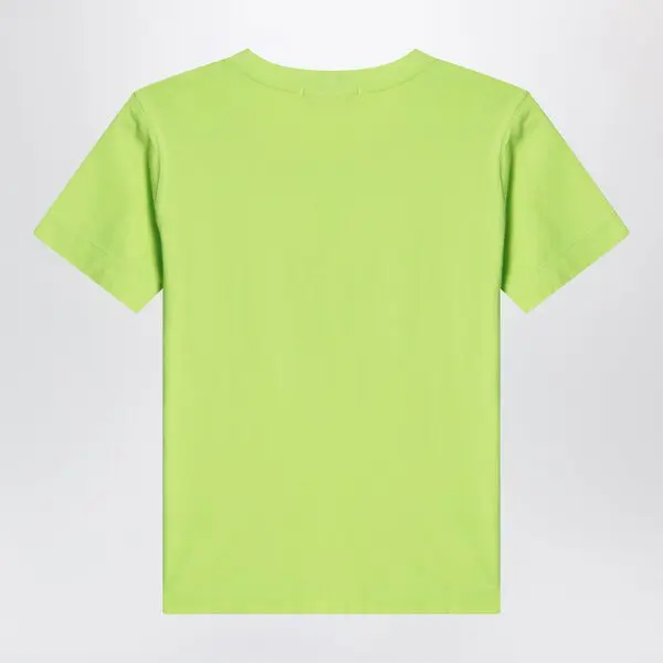 Stone Island Cotton T-shirt With Compass Logo Patch - Green
