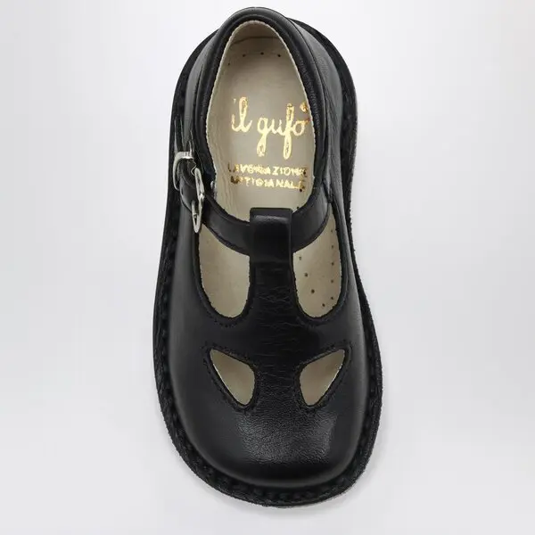 IL GUFO Sandal With Eyelets In Leather