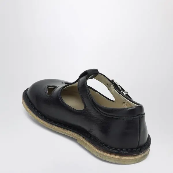 IL GUFO Sandal With Eyelets In Leather