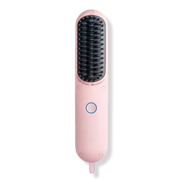 TYMO BEAUTY Porta Portable Hair Straightening Brush - Pink
