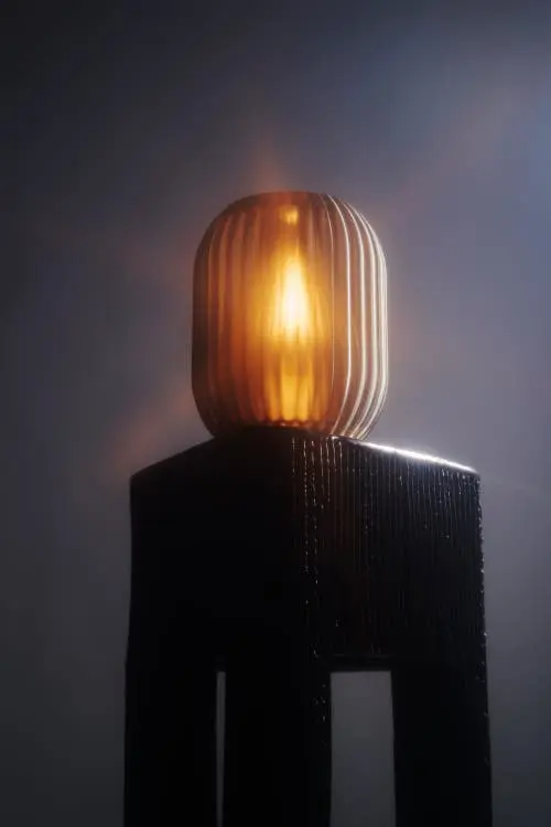 WOOJ DESIGN Allium Lamp - Smoke