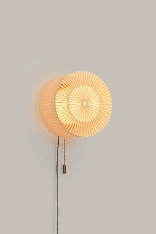 WOOJ DESIGN Rosette Sconce - White