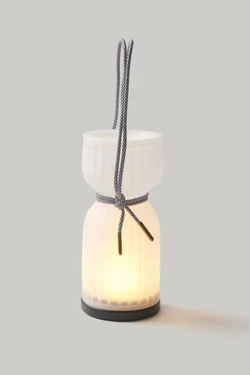 WOOJ DESIGN Cordless Camp Lantern - Natural
