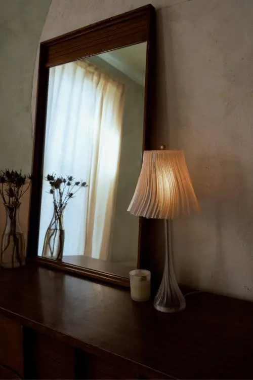 WOOJ DESIGN Pleat Lamp - Clear