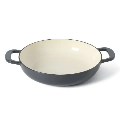 MARTHA STEWART Gatwick 3.5-quart Enameled Cast Iron Braiser With Lid
