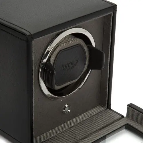 Wolf Cub Single Watch Winder With Cover