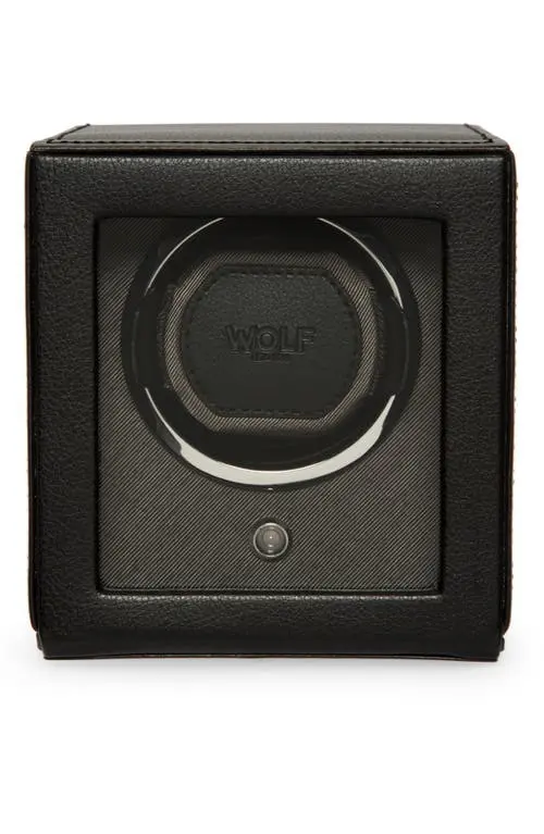 Wolf Cub Single Watch Winder - Black