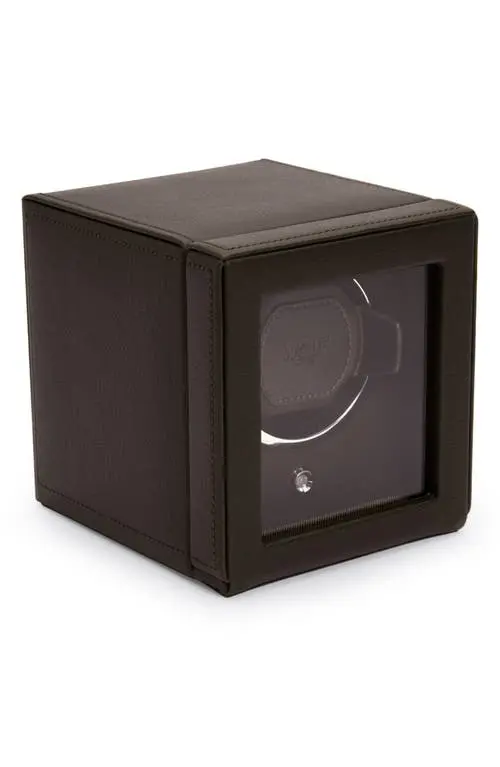 Wolf Cub Single Watch Winder - Brown