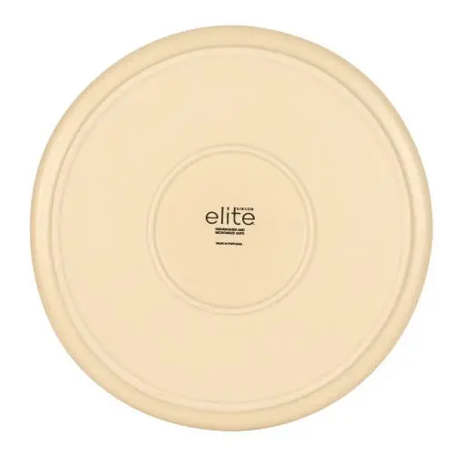 GIBSON ELITE Port Gaia Dinner Platesreactive Glaze Dish Set - Olive
