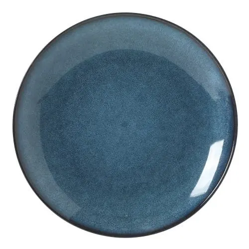 GIBSON ELITE Castle Peak 12-piece Reactive Glaze Stoneware Dinnerware Set