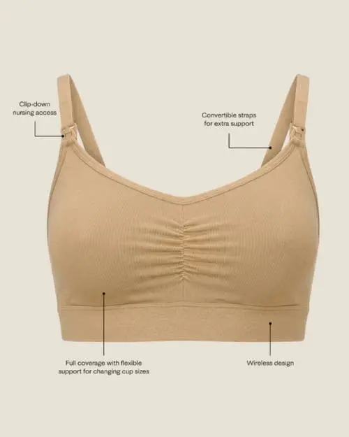KINDRED BRAVELY Every Stage Nursing Bra - Black