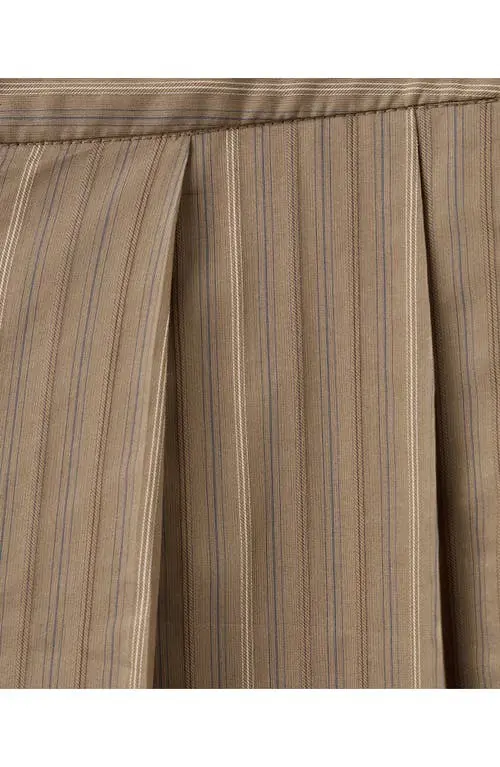 Mango Stripe Straight Leg Pants