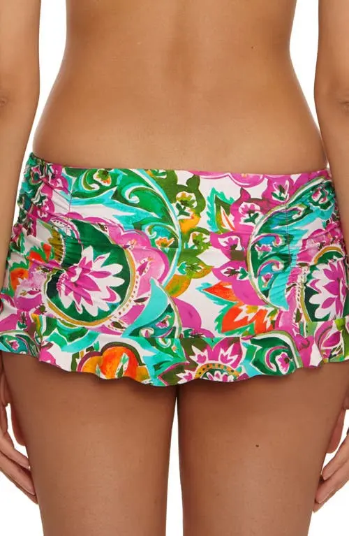 BECCA By Rebecca Virtue La Vie Skirted Bikini Bottoms