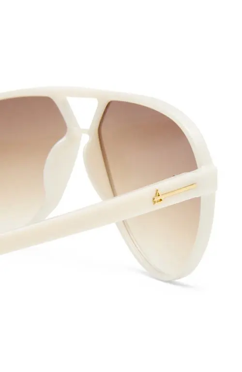 AIRE Skyveil Aviator Sunglasses - Ivory