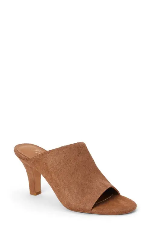 Matisse Dante Genuine Calf Hair Slide Sandal - Brown