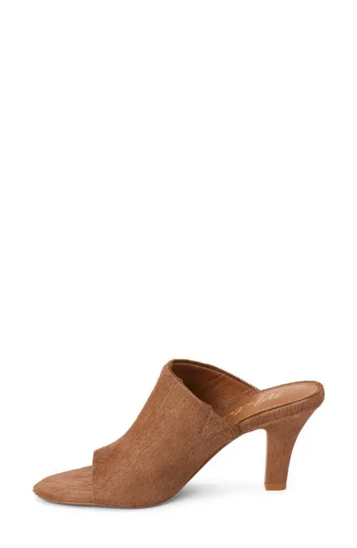 Matisse Dante Genuine Calf Hair Slide Sandal - Brown