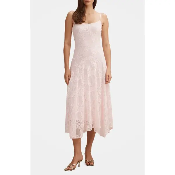 EVER NEW Victoria Lace Midi Dress
