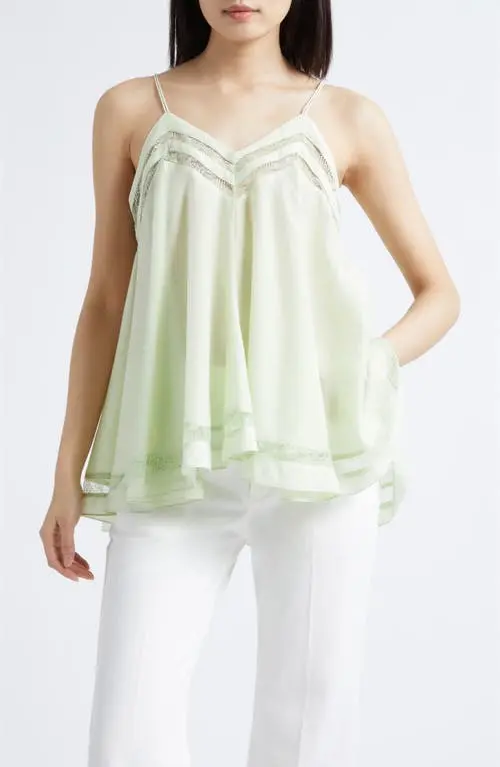 3.1 Phillip Lim Voile Flounce Top - Sage