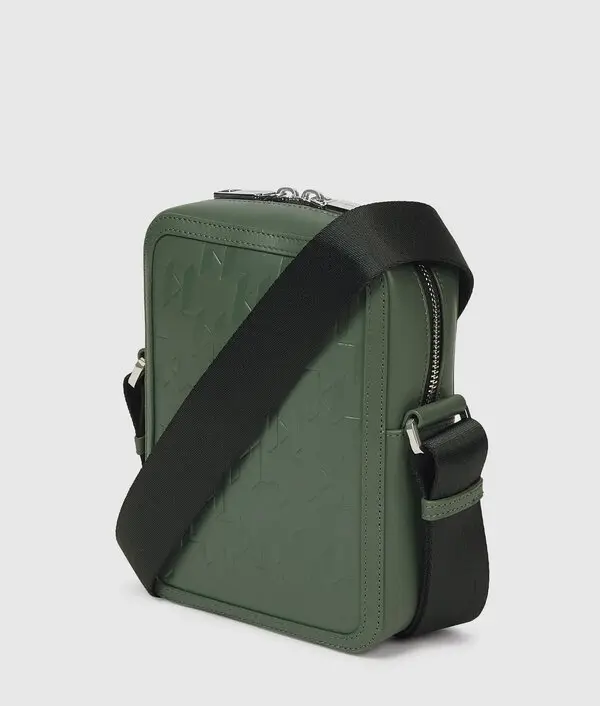 Karl Lagerfeld K/loom Leather Crossbody Bag