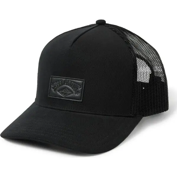 BILLABONG Trucker Cap With Embossed Logo - Jet Black
