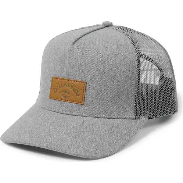 BILLABONG Trucker Cap With Embossed Logo - Pewter
