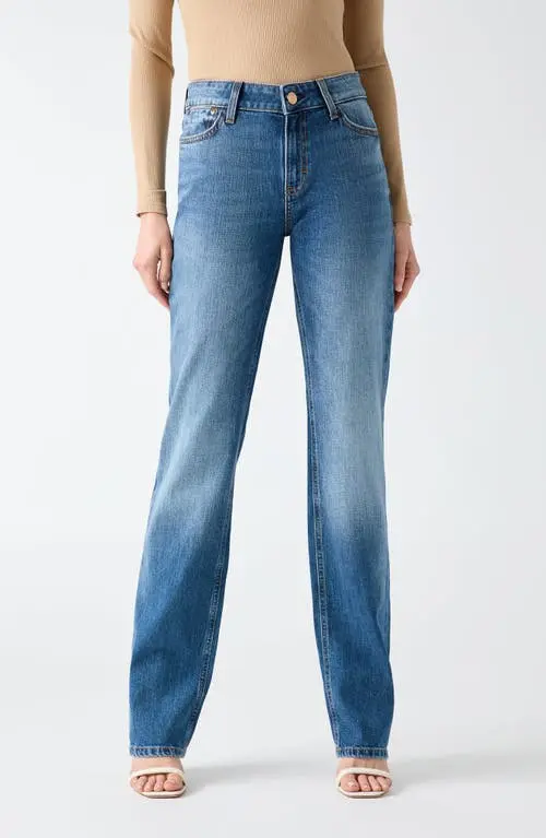 Guess Nicky Straight Leg Jeans - Medium Blue