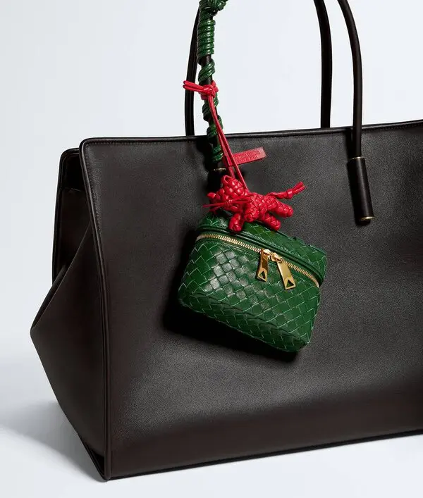 Bottega Veneta Cat Charm - Cardinal