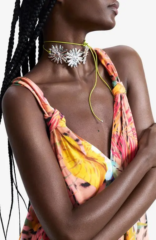Desigual Mixed Print Romper