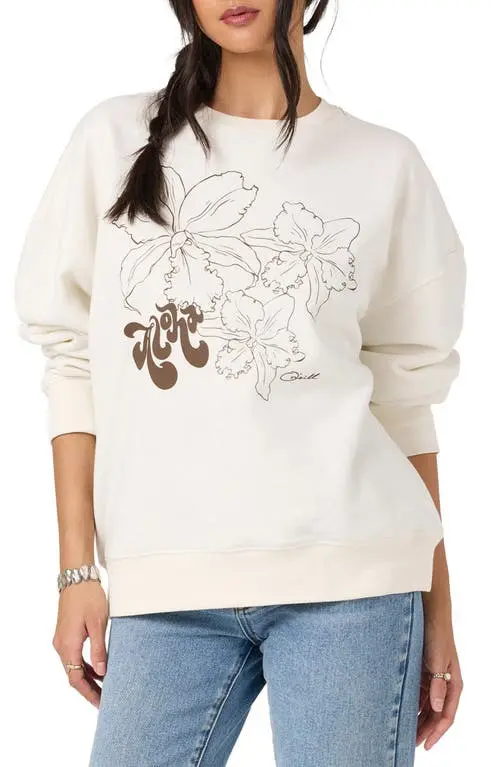 O'Neill Ariah Hawaii Graphic Oversized Sweatshirt