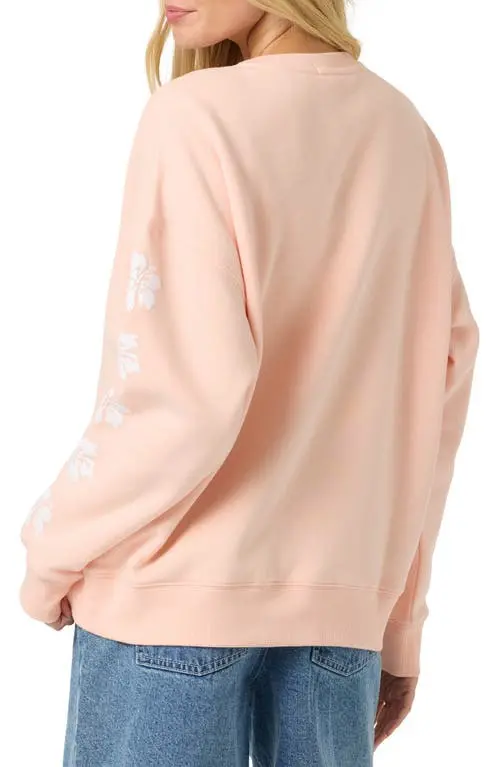 O'Neill Mini Hibis Hawaii Oversized Graphic Sweatshirt