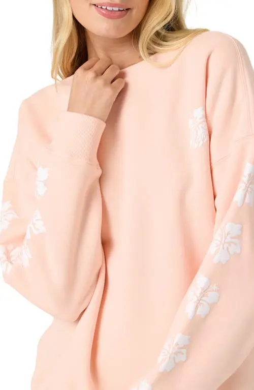 O'Neill Mini Hibis Hawaii Oversized Graphic Sweatshirt
