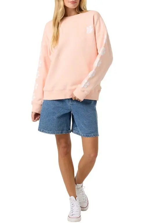 O'Neill Mini Hibis Hawaii Oversized Graphic Sweatshirt