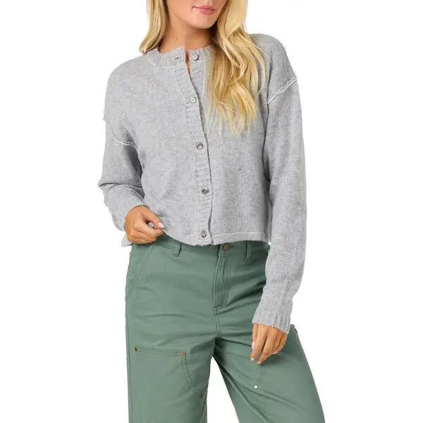 O'Neill Calder Cardigan - Heather Ash
