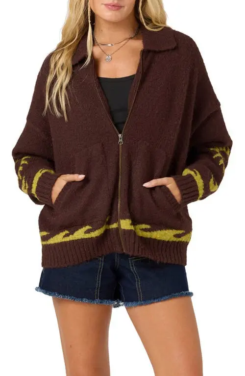 O'Neill Corrine Zip Up Sweater
