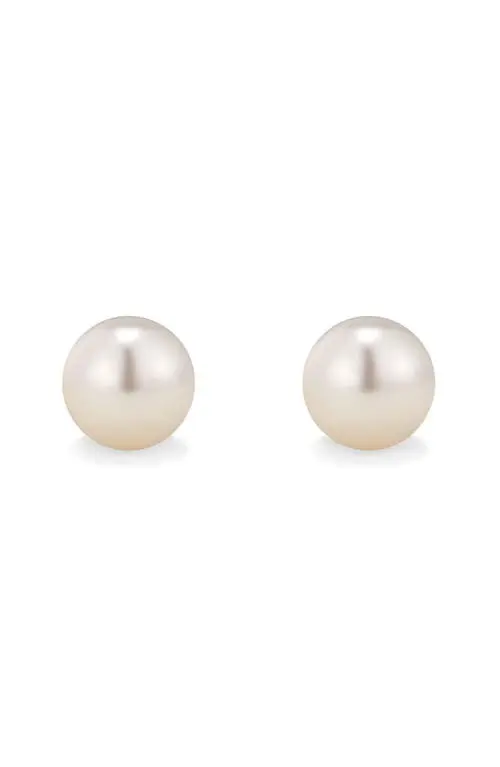 D.LOUISE Mini Faux Pearl Stud Earrings