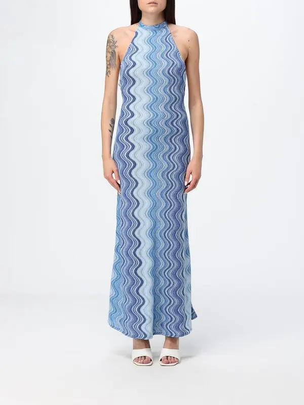 MC2 SAINT BARTH Maxi Dress - Blue