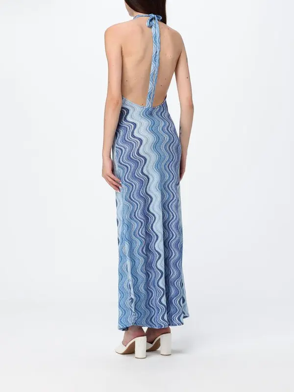 MC2 SAINT BARTH Maxi Dress - Blue
