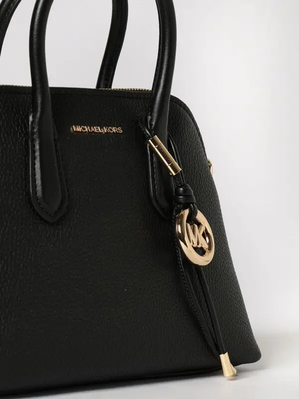 Michael Kors Freddie Mini Handbag With Mk Monogram - Black 1