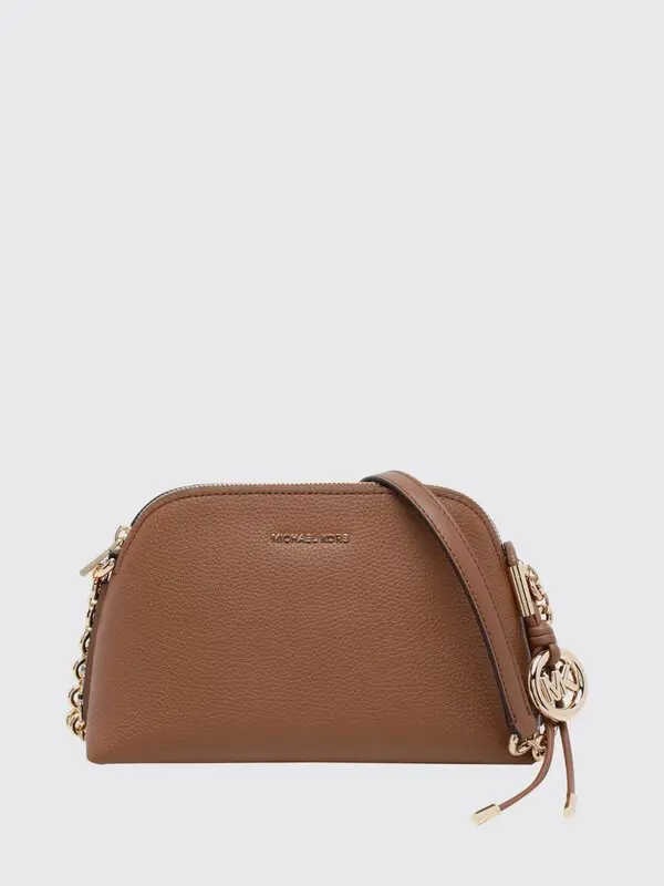 Michael Kors Logo Chain Shoulder Bag - Brown