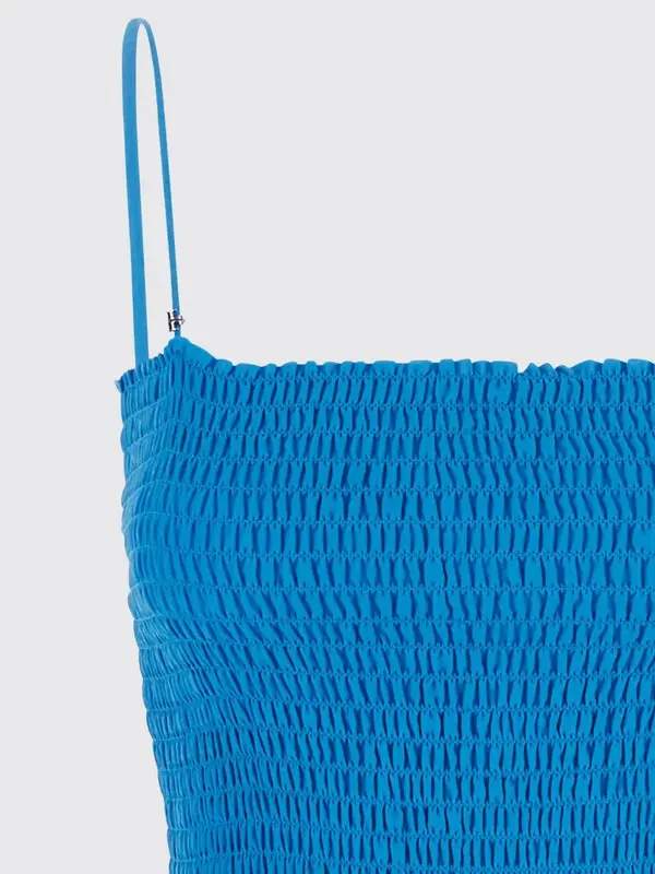 Tory Burch A-line Off-the-shoulder Silk And Cotton Blend Midi Dress