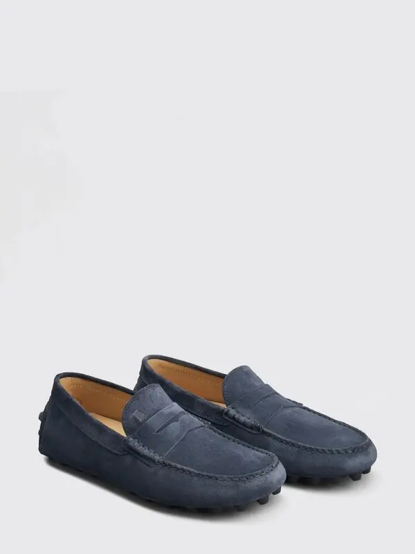 TOD'S Suede Loafers - Blue