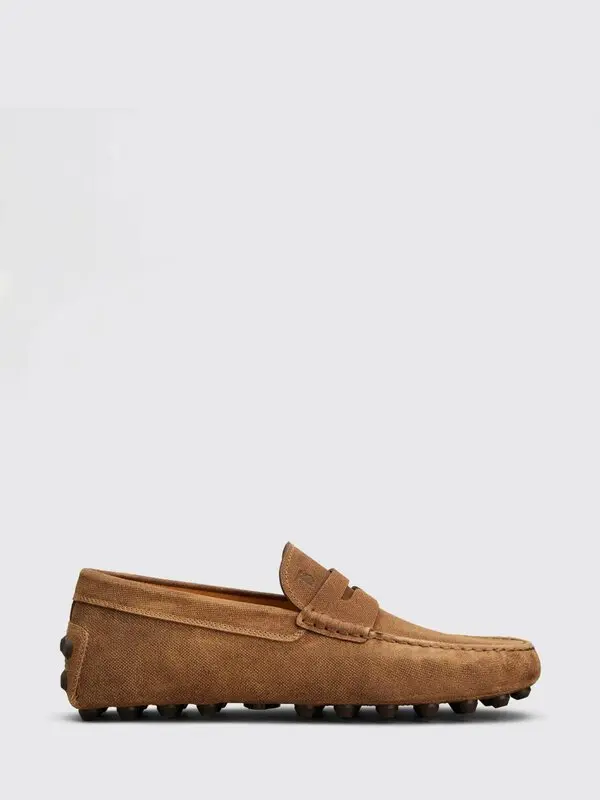 TOD'S Suede Loafers - Brown