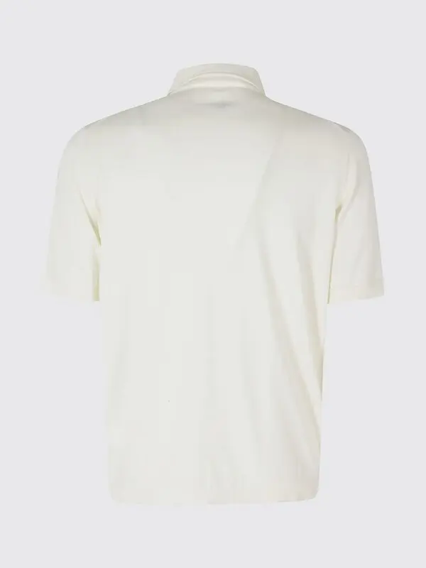 KANGRA Short-sleeved Stretch Cotton Polo Shirt With Classic Collar