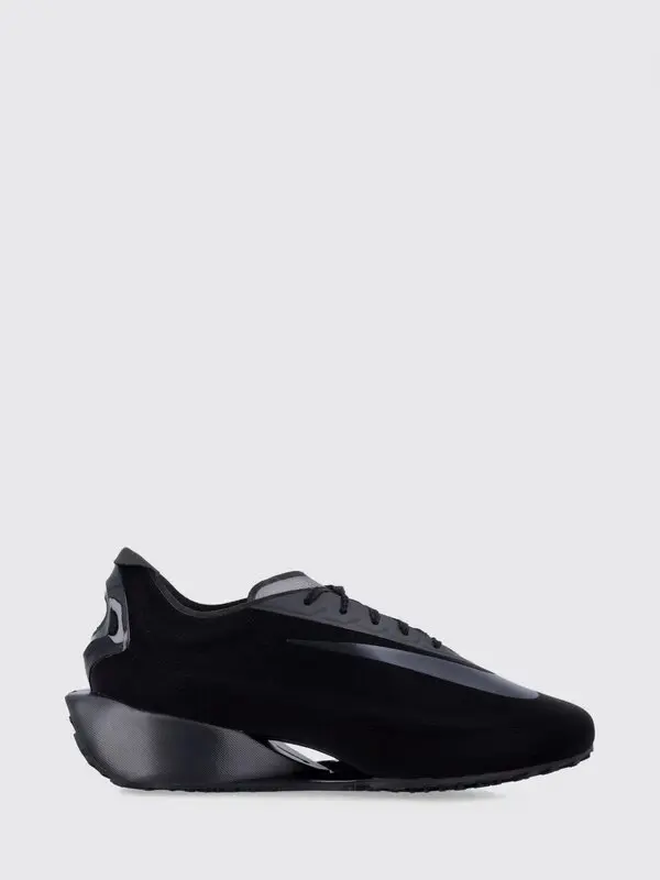 Nike First Sight Leather And Rubber Trainers With Swoosh Logo - Black