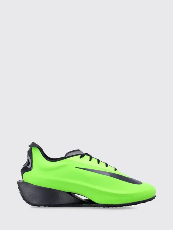 Nike First Sight Leather And Rubber Trainers With Swoosh Logo - Green