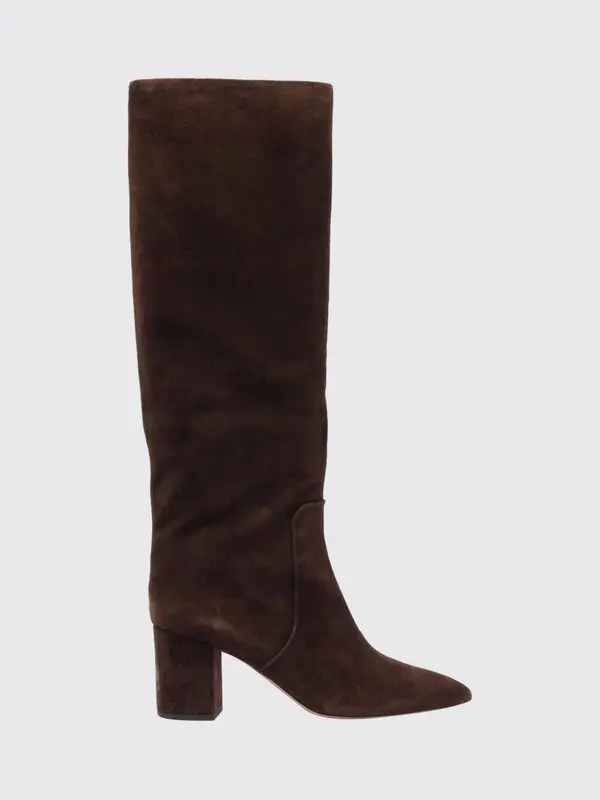 Paris Texas Knee High Boots - Brown