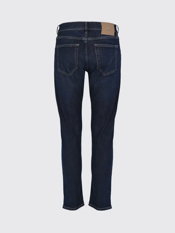 PT TORINO Skinny Fit Jeans In Stretch Cotton And Silk With A Mid-rise Waist
